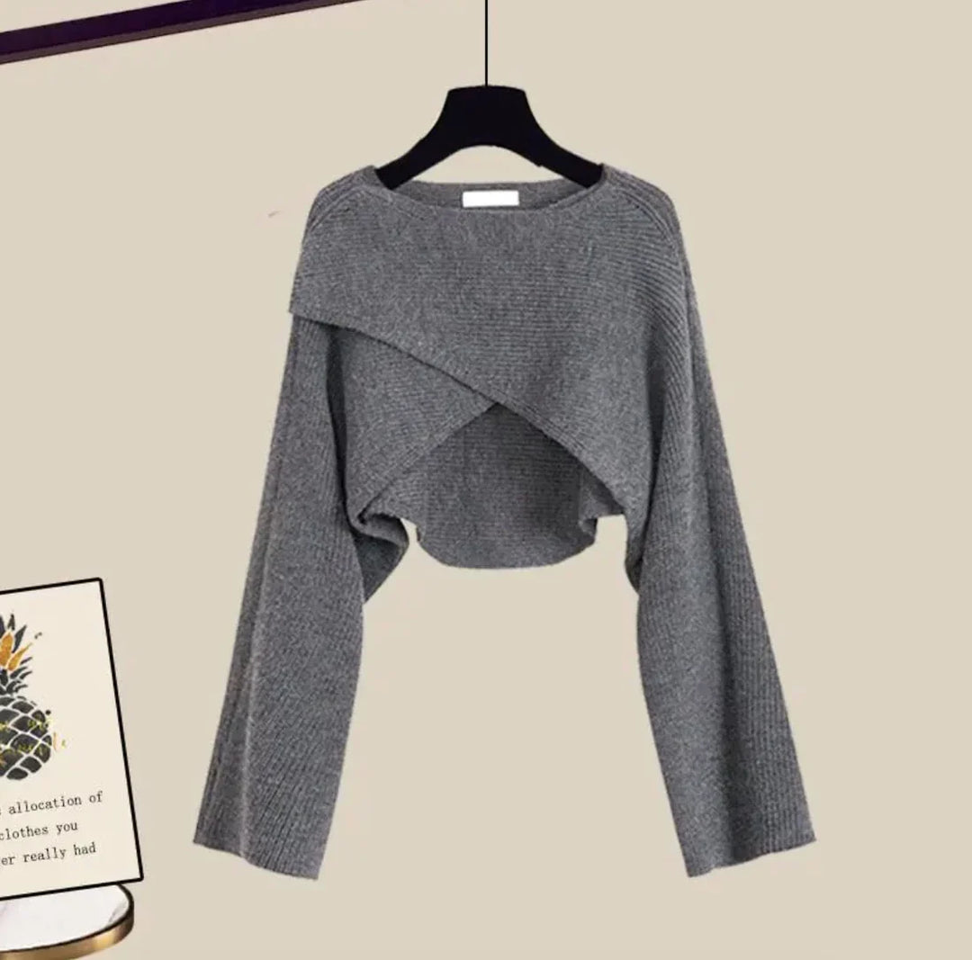 Zelie | Behageligt tre-delt sæt med lange ærmer - Callie Fashion